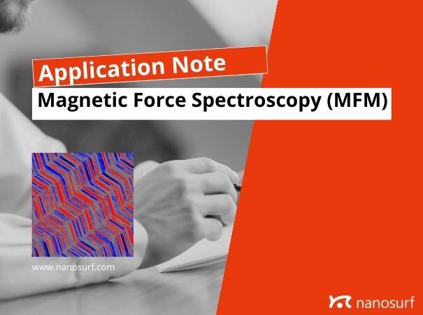 Application Note - Magnetic force microscopy (MFM)